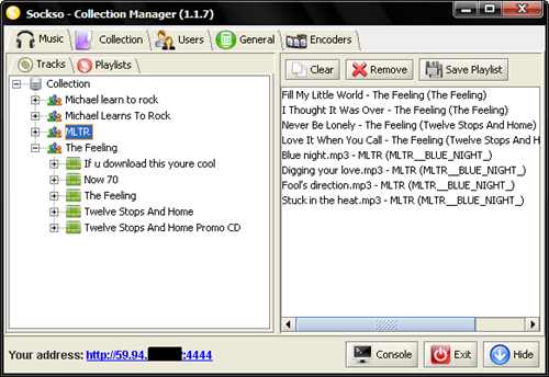 Sockso – A music server on your personal computer